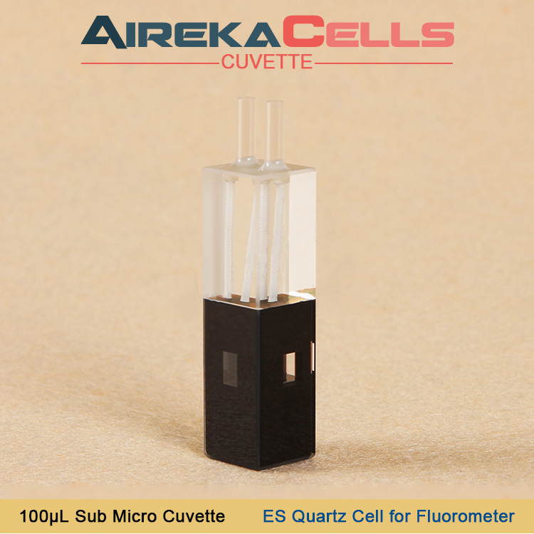 QG15081-3, Cuvette, with teflon lid, Fluorescence cell - Aireka Cells