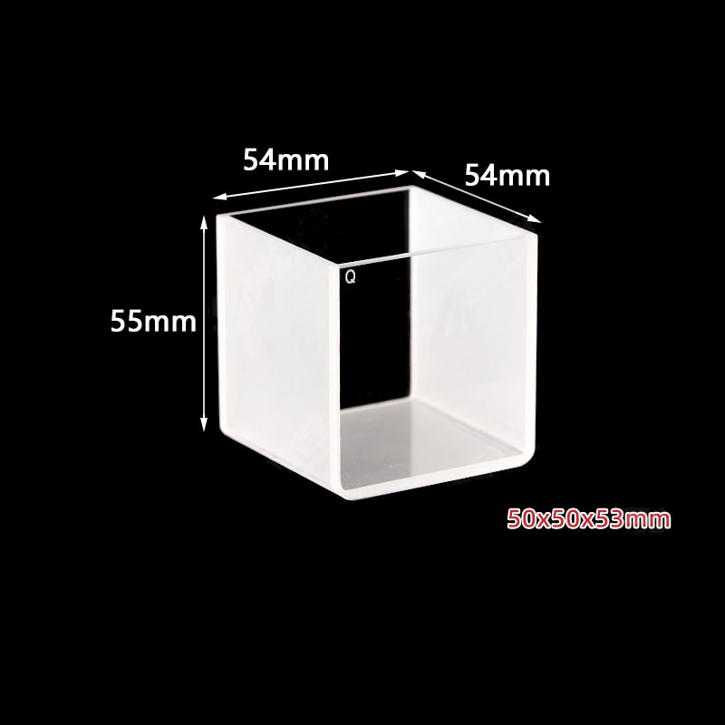 Quartz Tank, Large Cuvette, No Lid, 50mm Pathlength, 125 mL, Fused ...