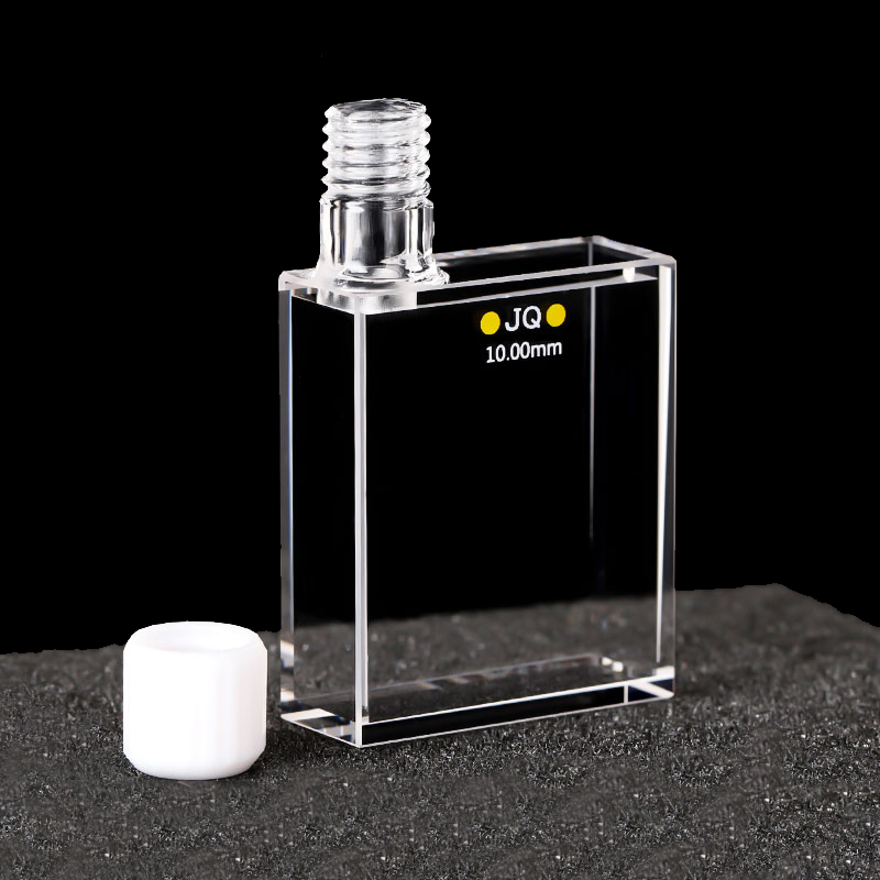 Quartz Special Cuvette with Screw Cap, 10 / 32mm Pathlength, 11 mL ...