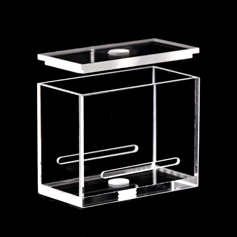 Glass Custom Tank with M6 Thread , 20 / 40mm Pathlength, 24 mL, Glued ...