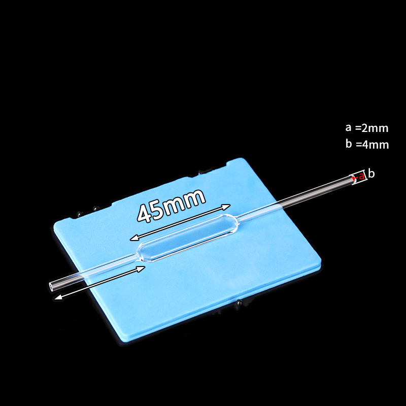Quartz Flow Through Cuvette, 1mm Pathlength, 350 uL, Molded, QG24727-4