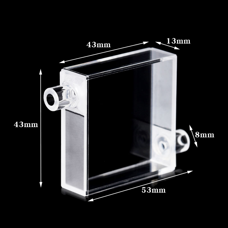 Quartz Flow Through Cuvettes, 10mm Pathlength, 16 mL, Glued, QG24769-4