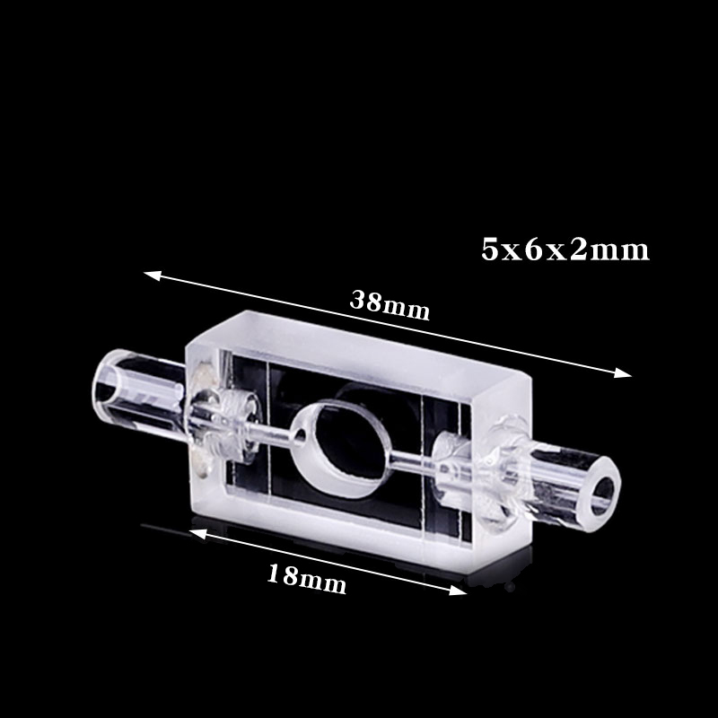 Quartz Flow Through Cuvettes, 2mm Pathlength, , Glued, QG24771-2