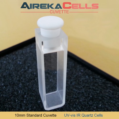 QG16250-2, IR Cuvette, with teflon stopper, absorption cell - Aireka Cells